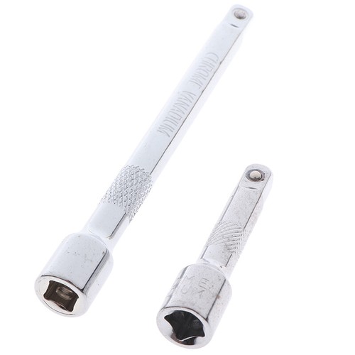50mm 100mm Long Extension Bar 1/4 Drive Ratchet Socket Extender Socket ...
