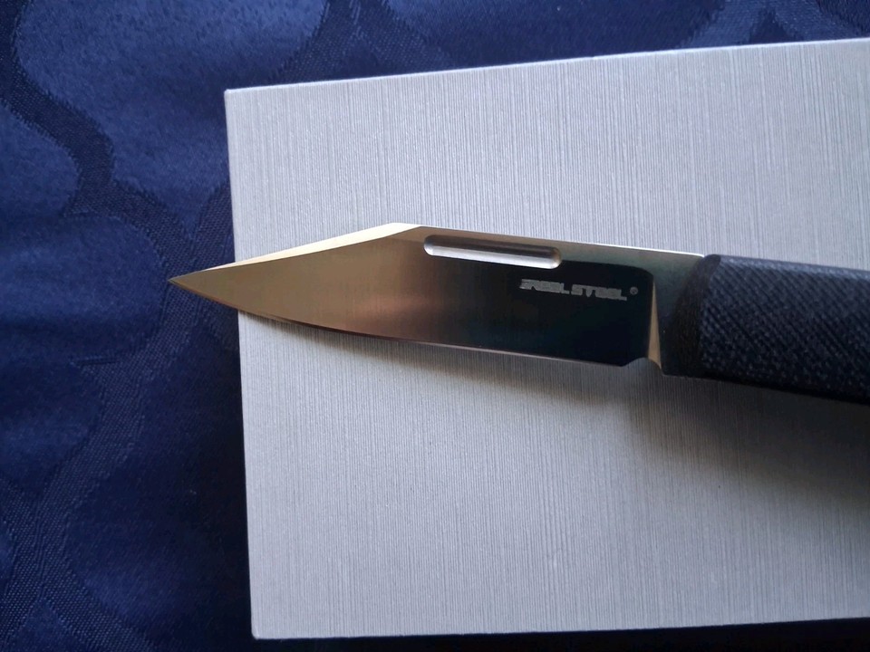 *NEW*🔥🔥 REAL STEEL - Barlow Slip Joint w/ Bohler N690 Blade & Black G10 ...