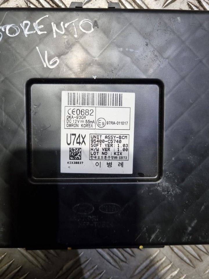 Kia Sorento Mk3 2015-2019 Bcm Body Control Module | eBay