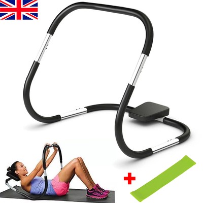 Abdominal Trainer Crunch Roller Sit Up Ab Exercise Machine Home Gym Abs ...