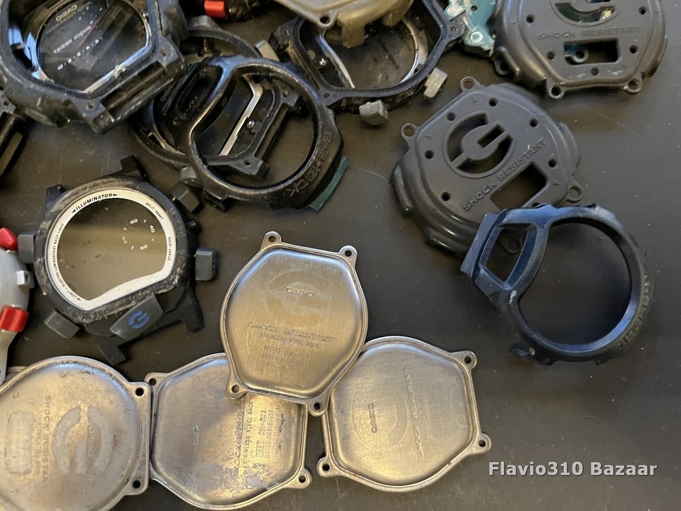 (P/R) Casio G-SHOCK DW-002 DW-003 DW-004 Parts Cases Backs Bezels ...