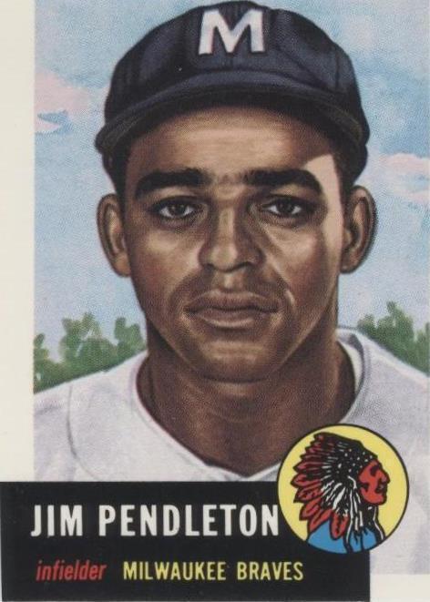 1991 Topps Archives The Ultimate 1953 Set - Jim Pendleton #185 for sale ...