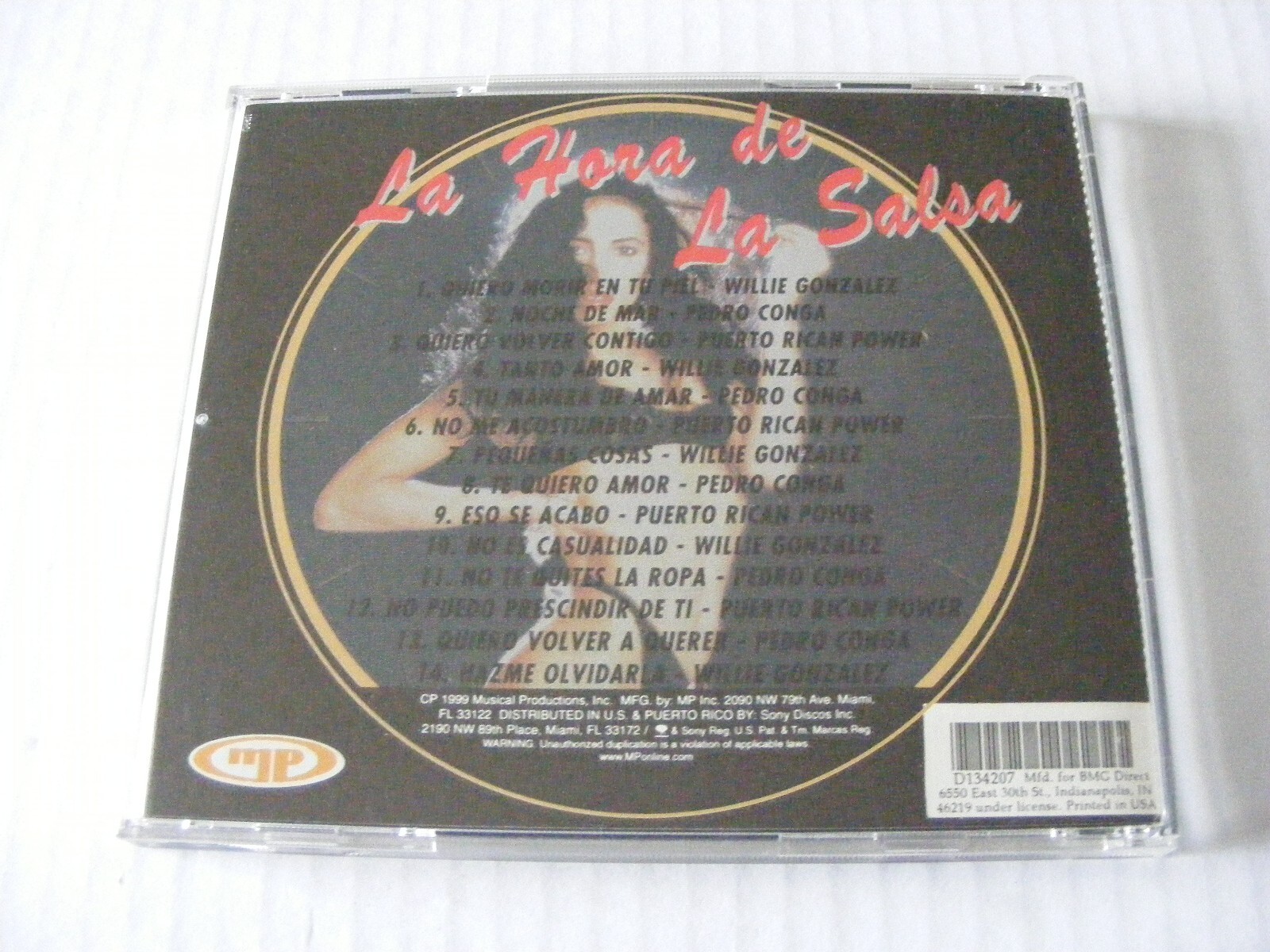 La Hora De La Salsa CD In N/M-. 14 Tracks. 1999 Music Productions. MPPK-5-6300-2 | eBay