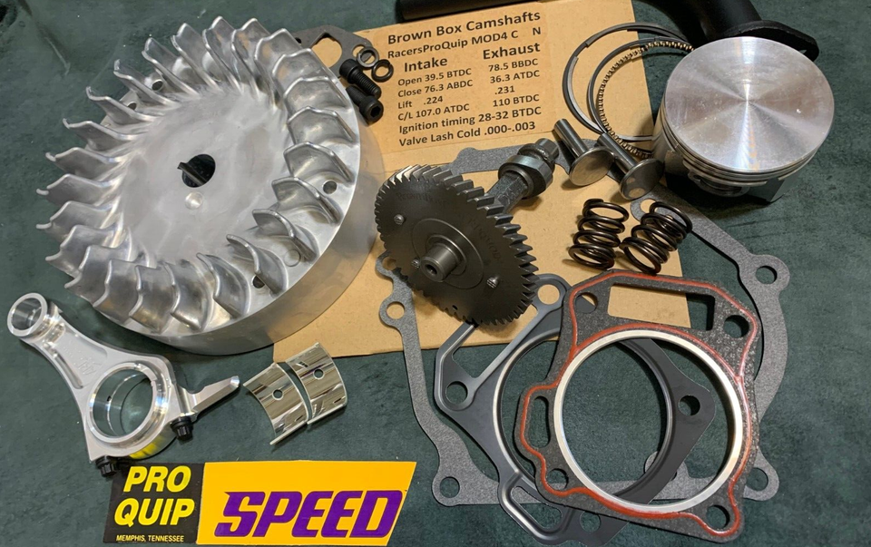 Predator 212cc to 225cc Stroke it Kit, Crank & Cam Race Build Kit ...