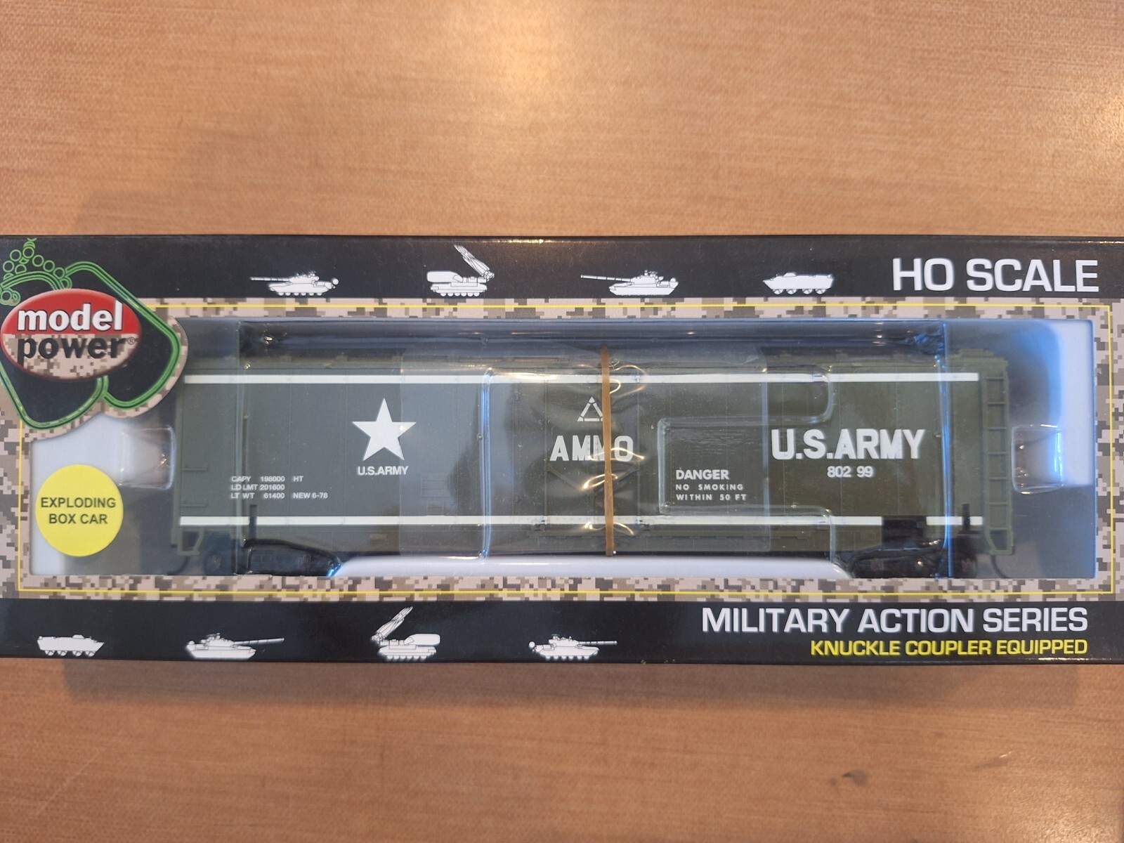HO Scale Model Power MILITARY ACTOIN SERIES New In Box !!!YOUR CHOICE ...