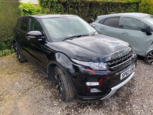 **63 PLATE RANGE ROVER EVOQUE DYNAMIQUE SD4 DAMAGED/REPAIRABLE/SALVAGE ...