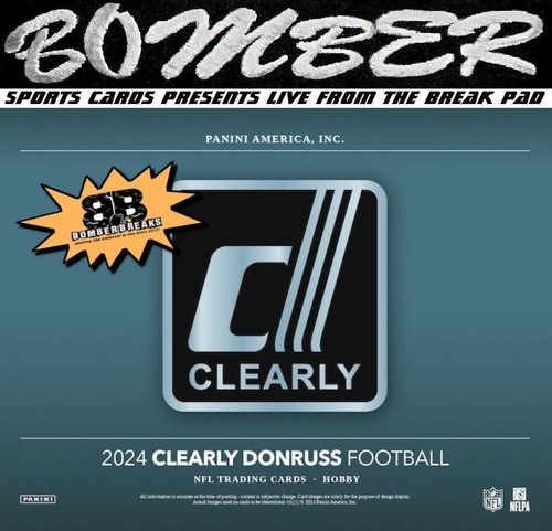Seattle Seahawks 2024 Panini Clearly Donruss Football Hobby 4-Box Break ...