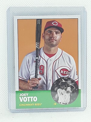 Joey Votto 2022 Topps Archives Background Variation #85 - Cincinnati ...