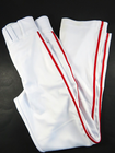 Champro Baseball Pants White Red Pinstripe Leg Youth Medium Unisex | eBay