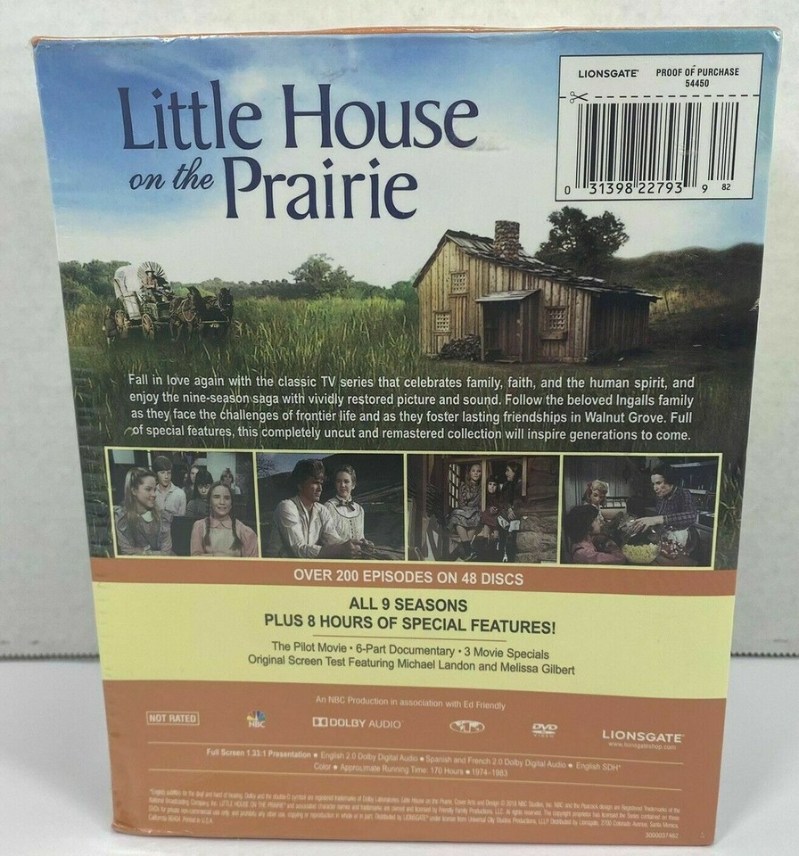Little House on The Prairie Complete TV Series Collection(DVD ...