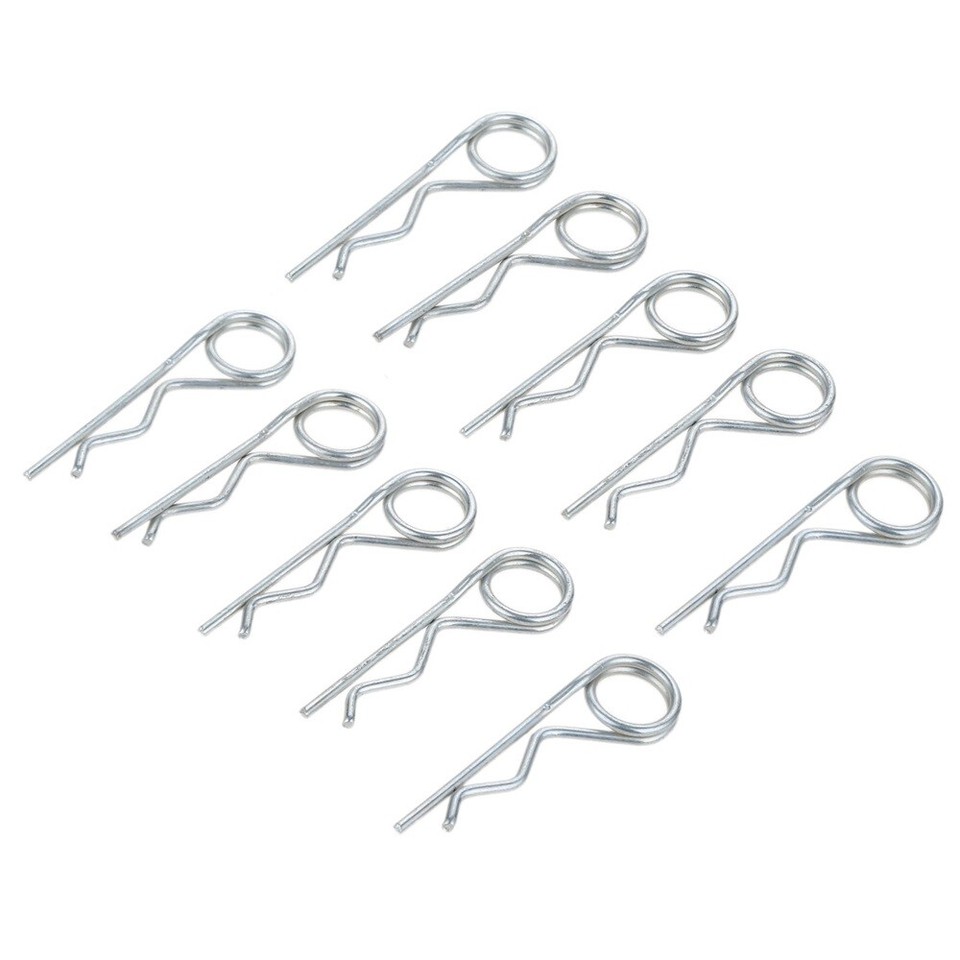 Double Ring Cotter Pins R Type Safety Split Pins Fixings Securing Lock ...