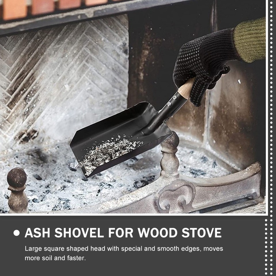 Square Shovel for Gardening Ergonomic Ash Shovel Handle Tool | eBay ...