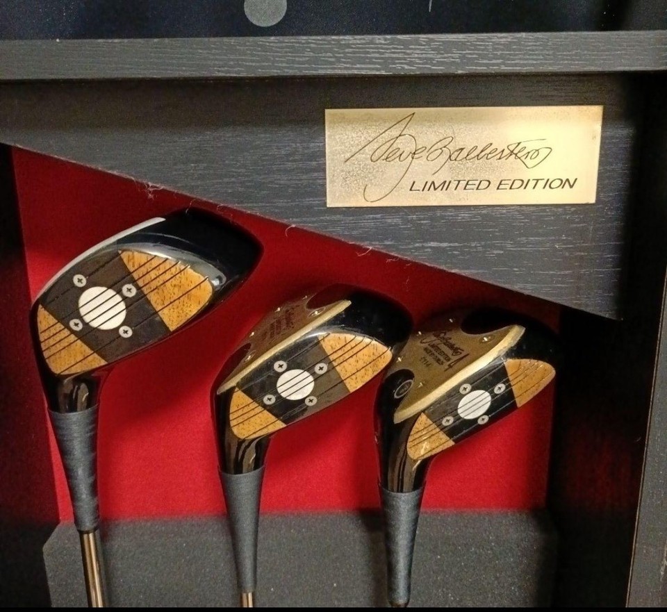 Dunlop Seve Ballesteros Limited Edition Persimmon Wood Driver – Rare ...