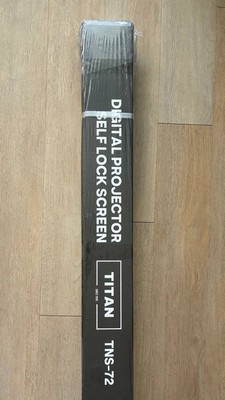 Titan Digital Projector Self Lock Screen | eBay