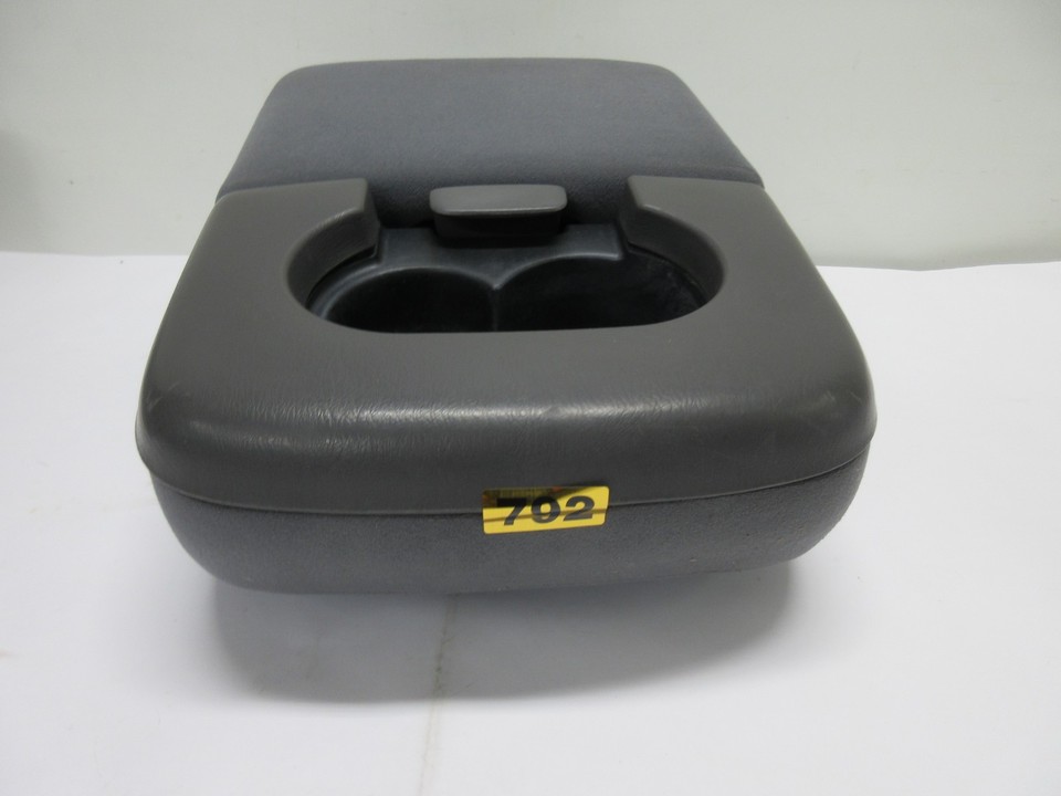 CLOTH 98-03 Ford F-150 BENCH SEAT DUAL CUP HOLDER CENTER CONSOLE ARM ...