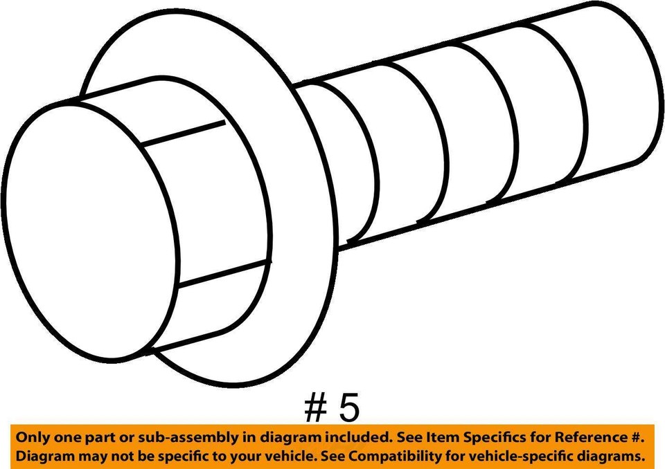 GM OEM 01-24 Acadia Limited Electrical Starter-Starter Bolt 11588740 | eBay