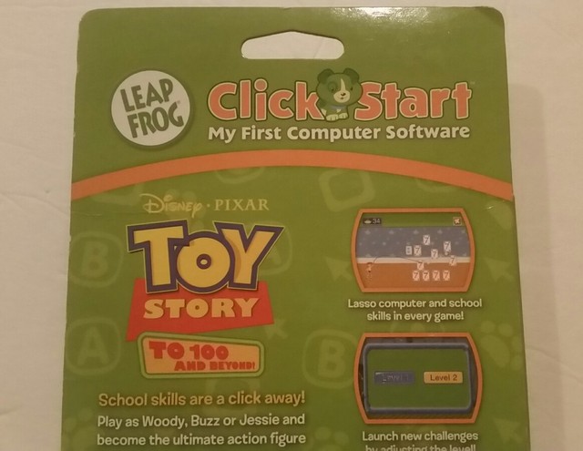 Toy Story My First Computer Disney Pixar To 100 & Beyond LeapFrog ...