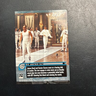 B36a James Bond 007 Mission Logs 2011 #59 Die Another Day Gustaf Graves ...