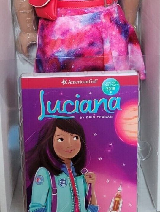 American Girl LUCIANA DOLL and BOOK Girl of the Year Astronaut Luciana ...