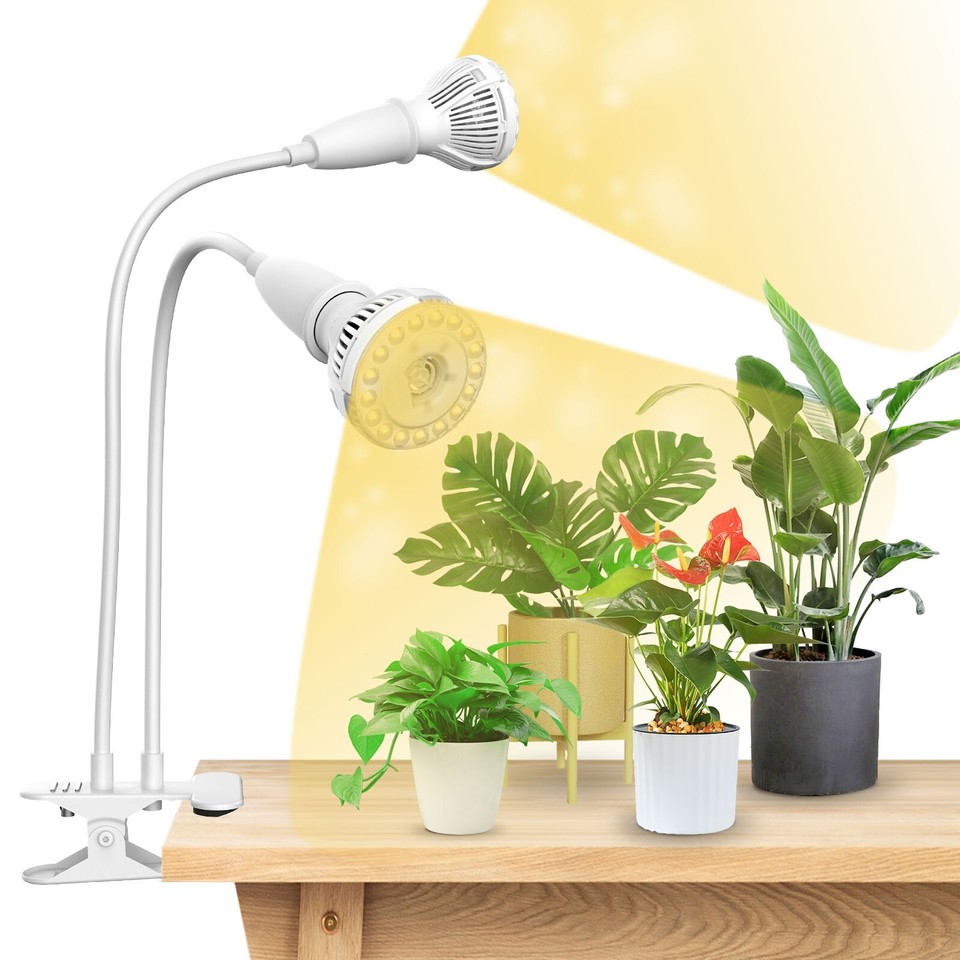 4 Heads LED Grow Light Plant Growing Lamp Light for Indoor Plants Full ...