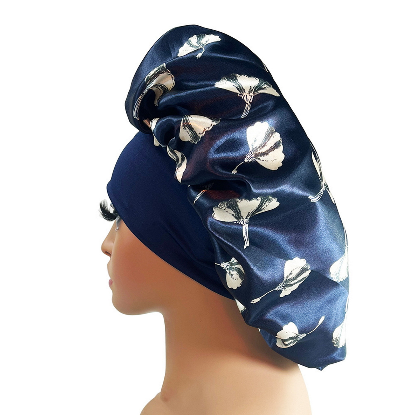 Women Bathroom Cap Women Cap Bonnet for Women Flower Print Night Hat ...