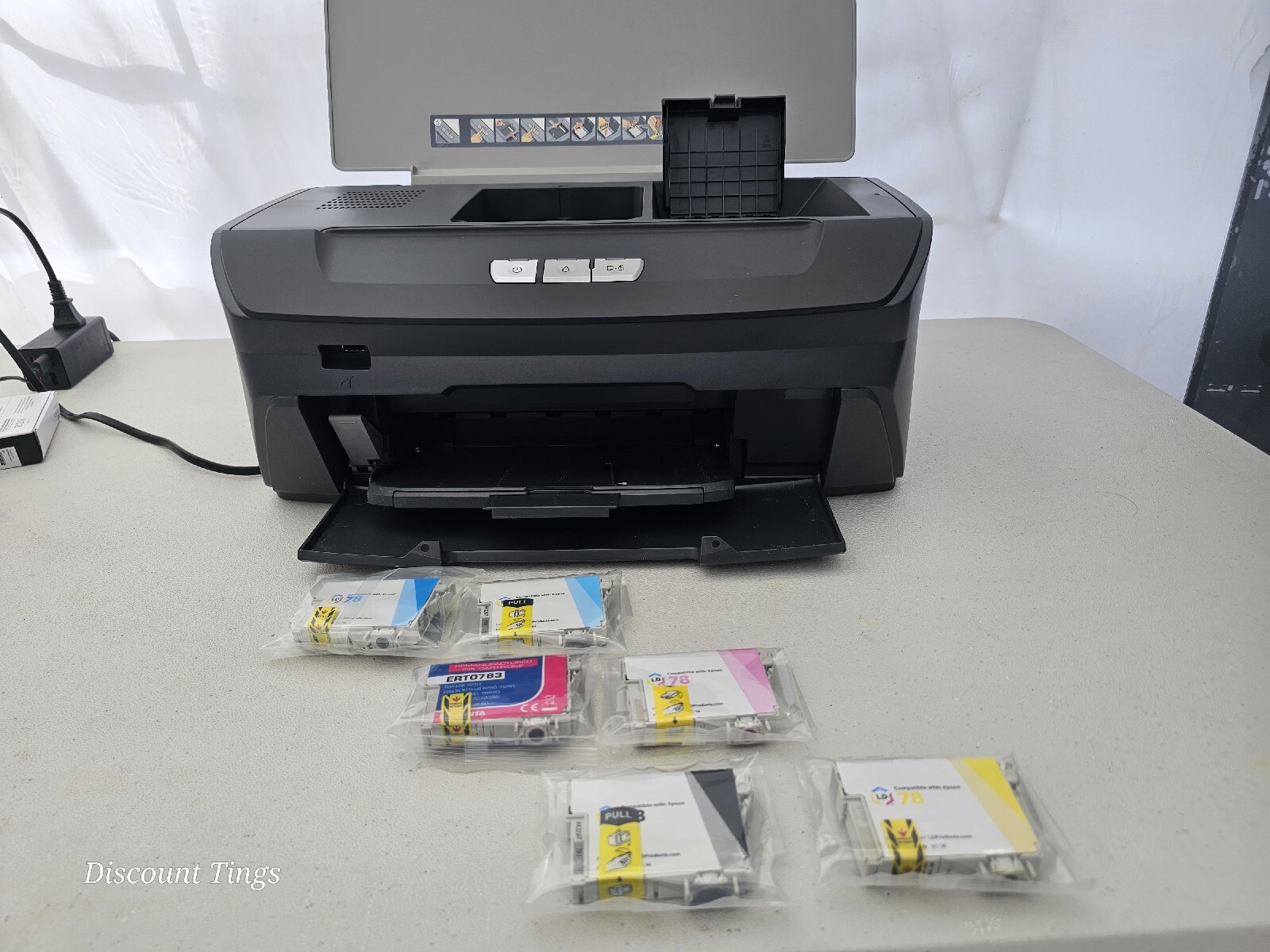 Epson Stylus Photo R260 Digital Photo Inkjet Printer. Used Once. New ...