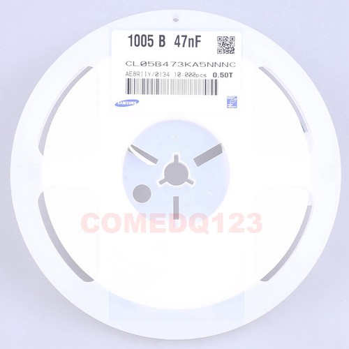 10000PCS/Reel 0402 47nF 25V X7R ±10% CL05B473KA5NNNC Ceramic Capacitors ...