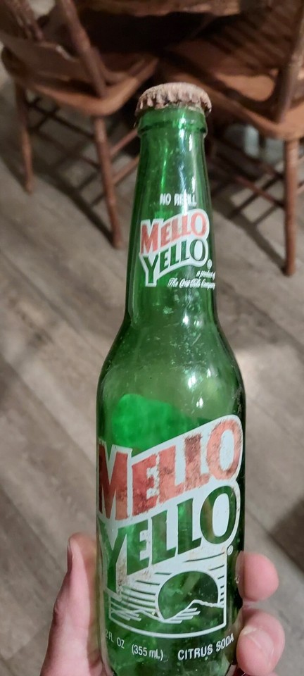 Vintage Mellow Yellow Bottle | eBay