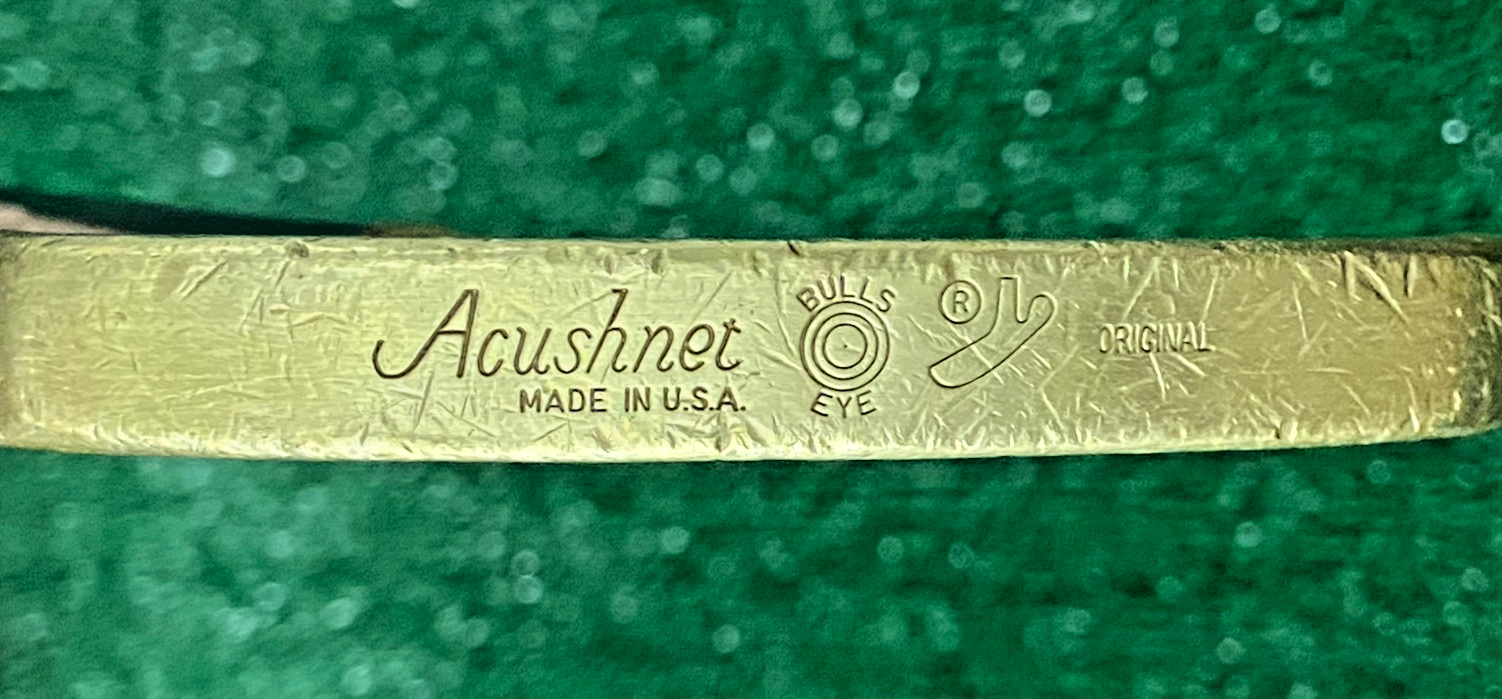 Acushnet Original Bullseye Putter Fluted Steel 35" RH Factory Grip ...