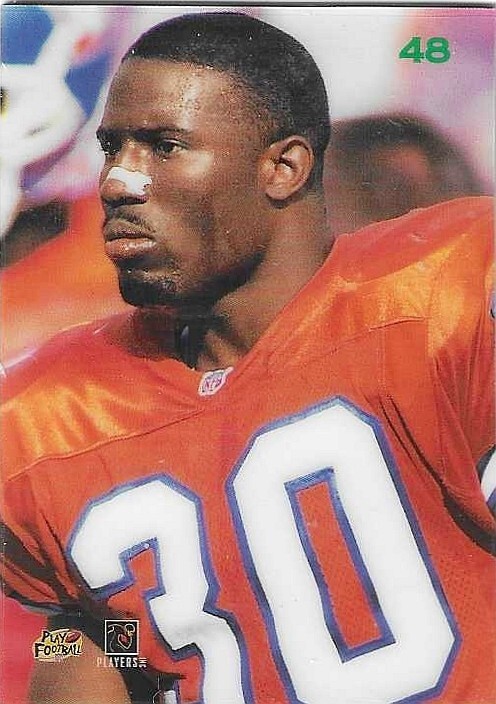 Terrell Davis (HOF) Genuine Leather Playoff Contenders 1996 (4643) | eBay