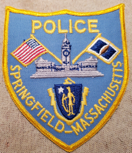 MA Springfield Massachusetts Police Patch | eBay Australia