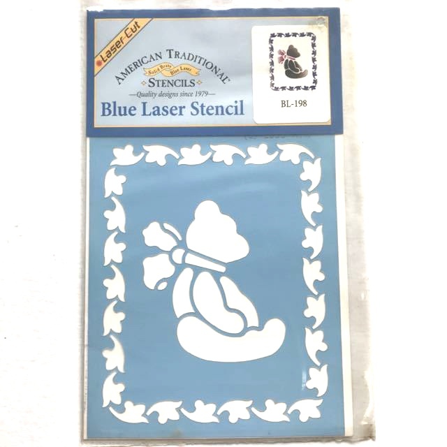 American Traditional Stencils Classics Dimensions & Blue Laser Stencils ...