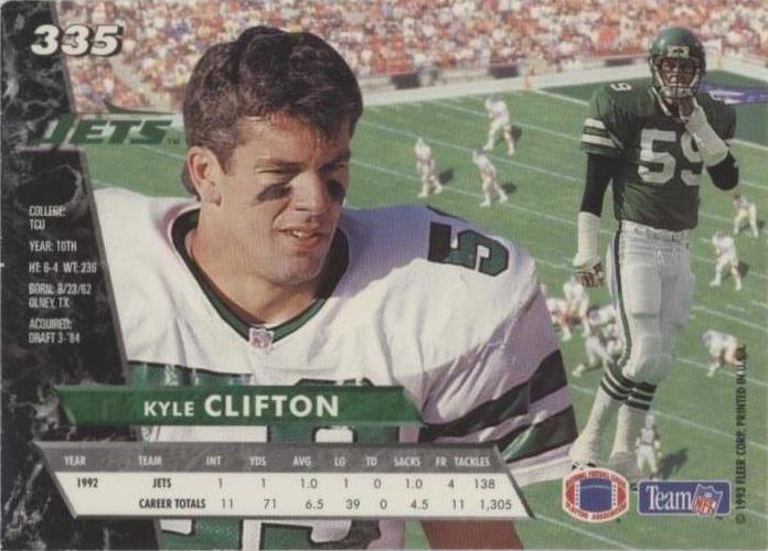 1993 Fleer Ultra Kyle Clifton #335 for sale | eBay