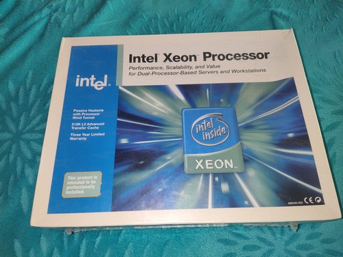NIB, FACTORY SEALED Intel Xeon 2 GHz (BX80532KC2000DSL623) Processor | eBay