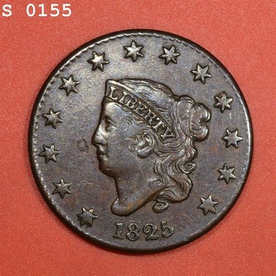 1825 Coronet Head Large Cent "VF++" *Free S/H After 1st Item* | eBay