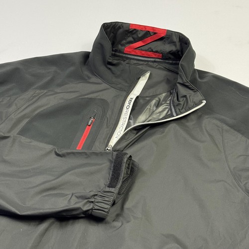 Zero Restriction Jacket Mens Large Black Tour Series Quarter Zip Golf ...