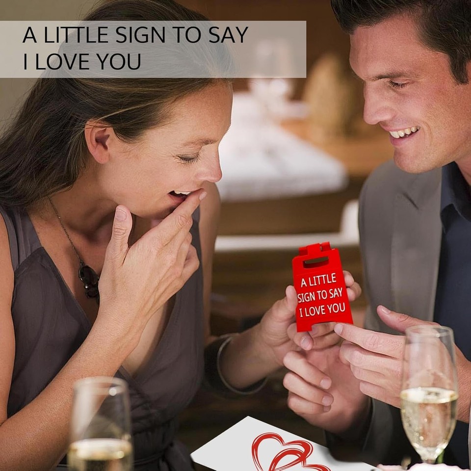 Charming Red Love Sign - Ideal Wall Decor for Anniversaries & Birthdays ...