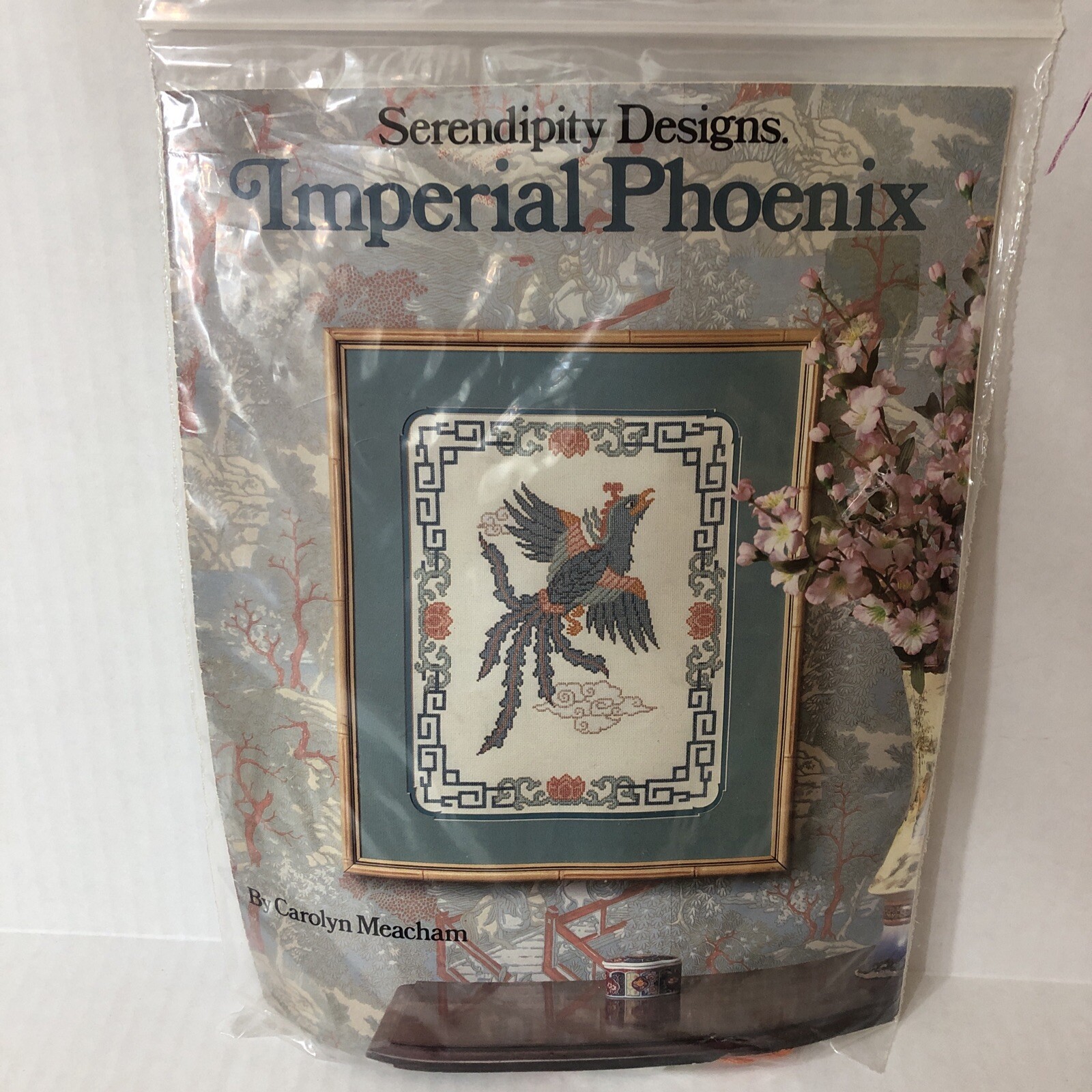 RARE KIT Cross Stitch Imperial PHOENIX 1979 Serendipity Carolyn Meacham | eBay