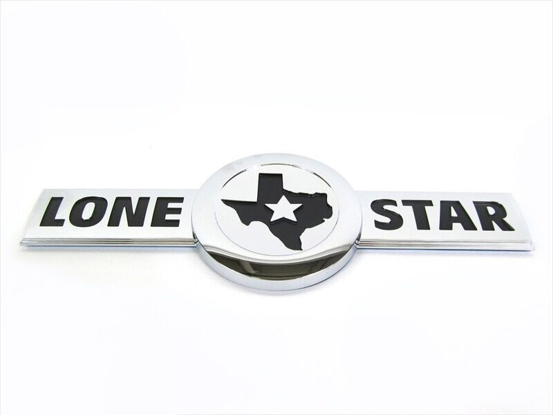 Dodge RAM Lone Star Chrome Emblem OEM Mopar 55372893AA Nameplate Badge ...