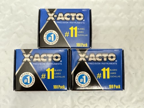 300 #11 Blades for x-acto Knife Replacement Light Duty Hobby Arts&Craft ...