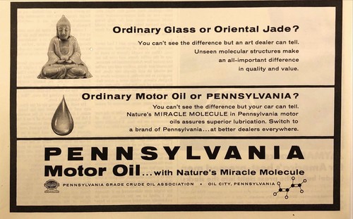 Pennsylvania Grade Crude Oil Assoc Vintage Print Ad 1961 | eBay
