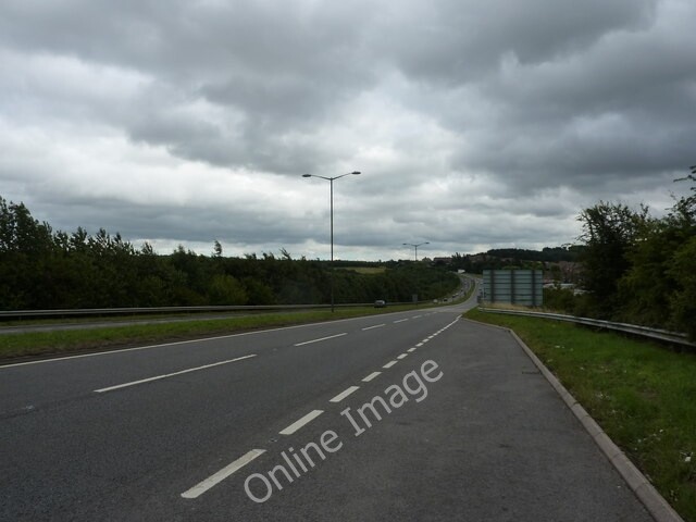 Photo 6x4 A617 coming up to M1 junction 29 Doe Lea c2010 | eBay UK