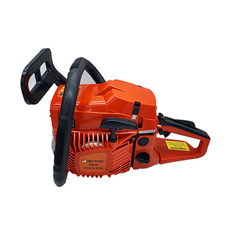 52CC 22in Gasoline Chainsaw Powered Wood Cutting Engine Gas Crankcase ...