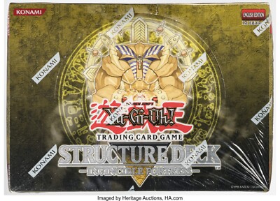 Yu-Gi-Oh! 1st Edition Invincible Fortress Structure Deck Sealed Display ...