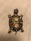 New Sparkly Turtle Rhinestone Hat Pin Brooch Costume Jewelry | eBay
