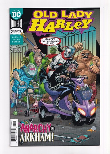 Old Lady Harley #2 DC Comics 2019 Amanda Conner Cover A High Grade NM+ ...