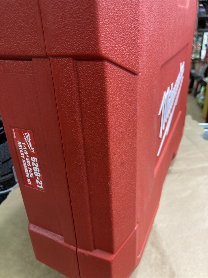 Milwaukee 1-1/8 in. Corded SDS-Plus Rotary Hammer 5268-21 Free Shipping ...