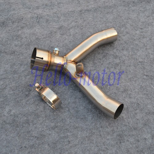 Stainless Middle Link Pipe Exhaust Pipe For GSX-R1000 GSXR1000 2007 ...