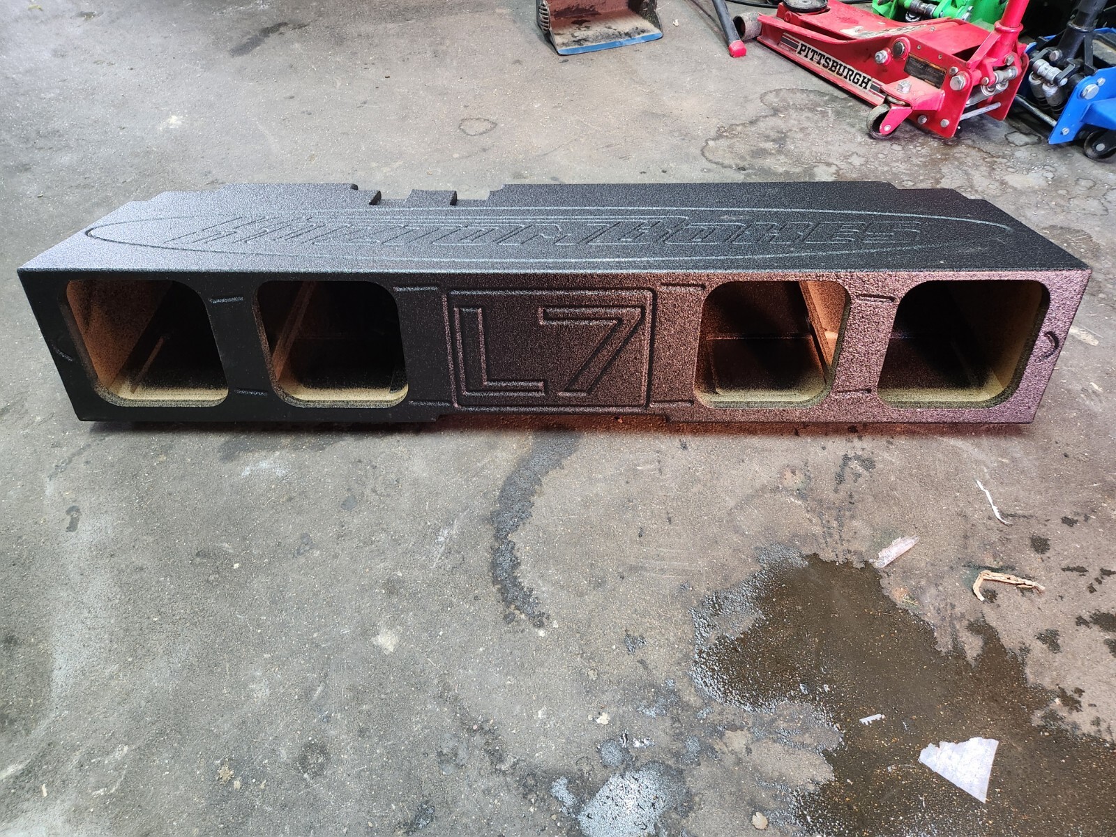 2014-2018 Chevy Silverado GMC Sierra Crew Cab Quad 8" Subwoofer Box ...