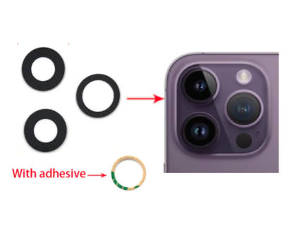iPhone 14 Pro Replacement Rear Camera Glass Lens with Adhesive | eBay